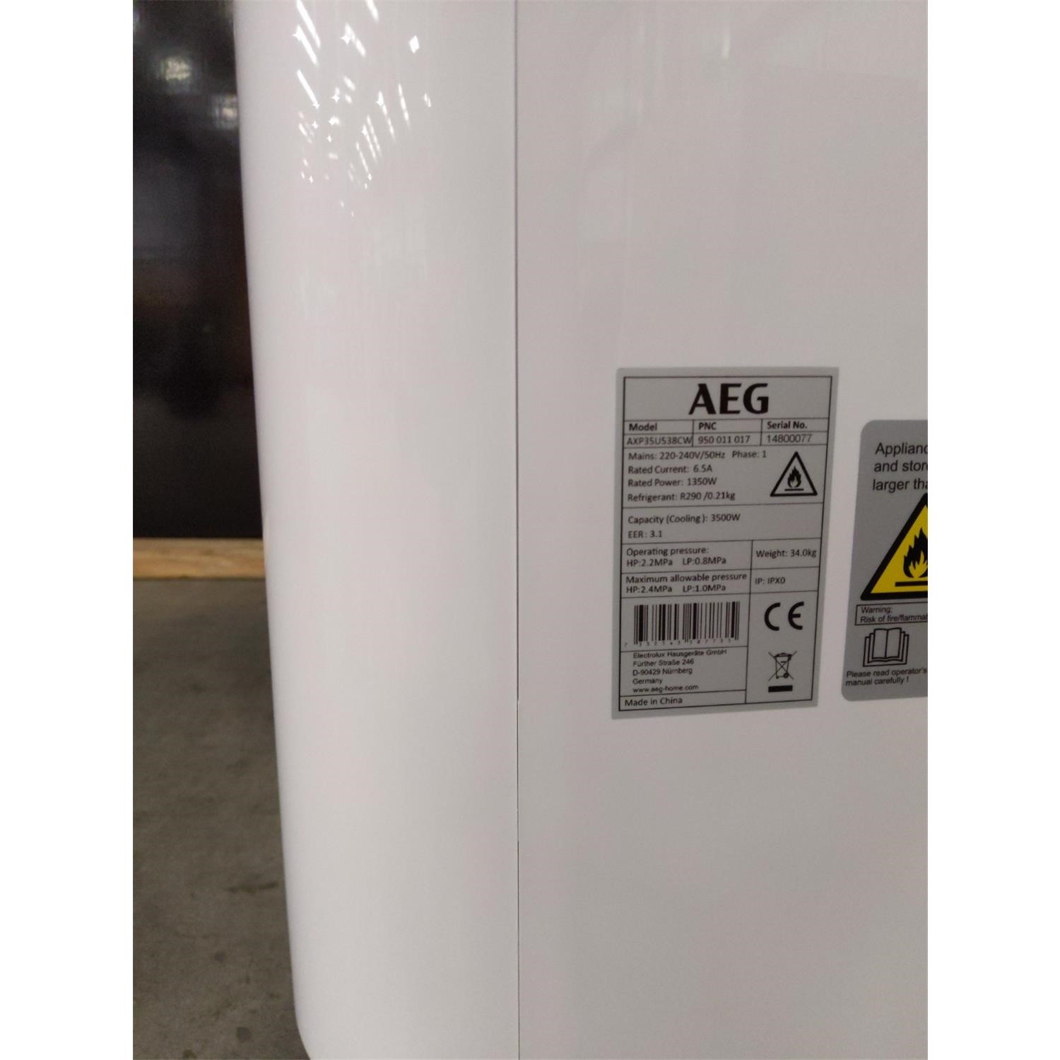 Buy Refurbished AEG 12000 BTU Portable Air Conditioner from Aircon Direct
