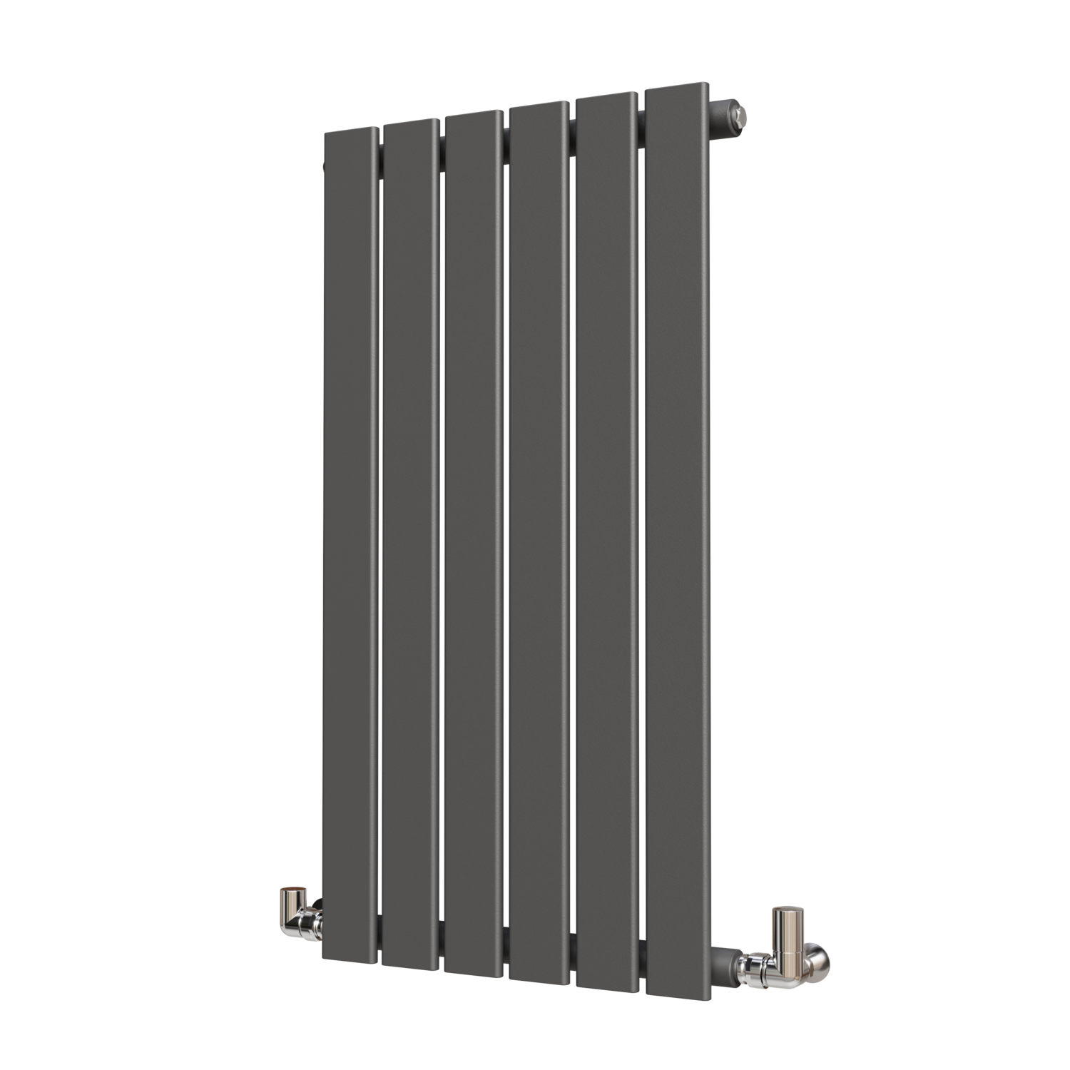 Buy Riace Anthracite Horizontal Flat Designer Radiator 800x408mm Single ...