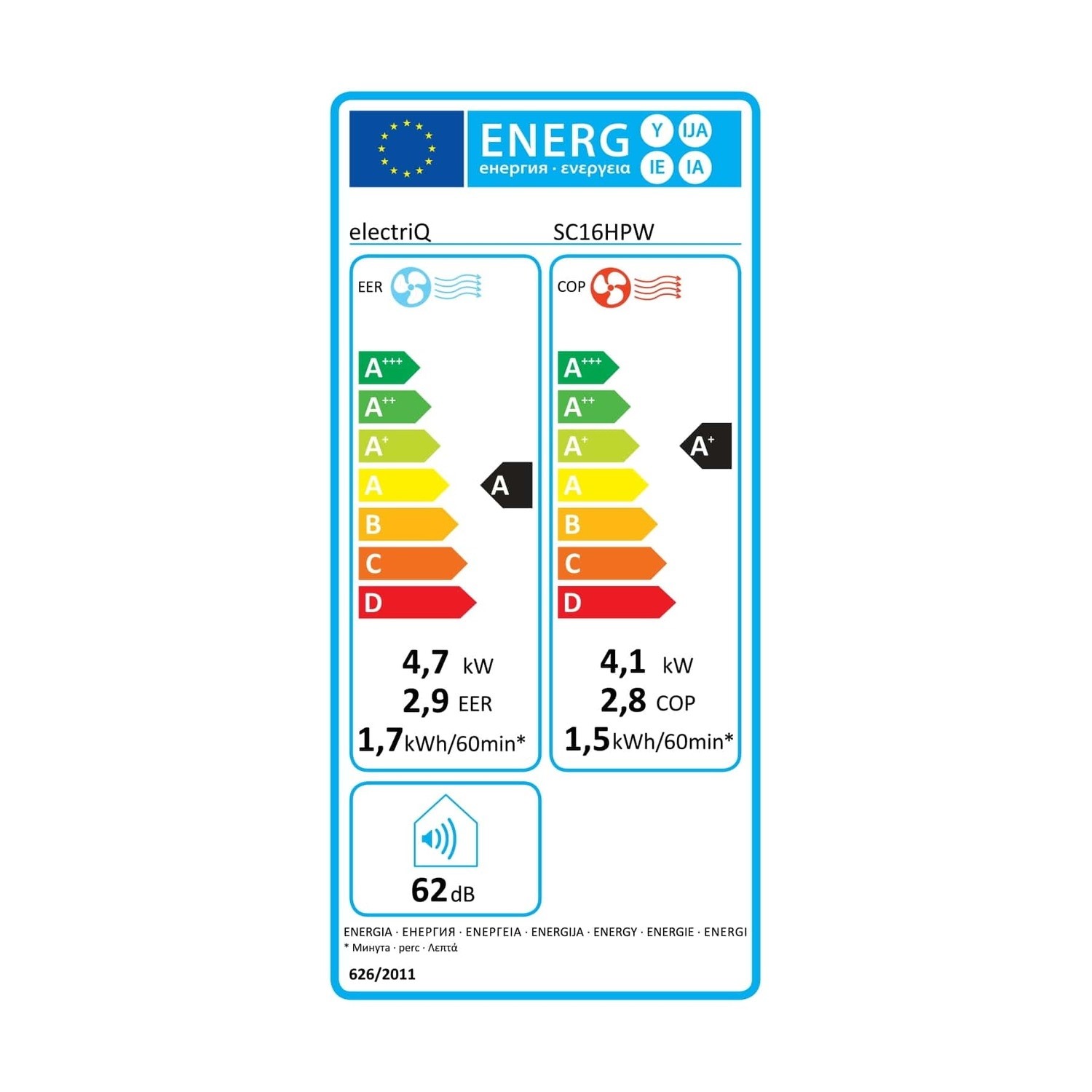 Buy electriQ SupremeCool 16000 BTU Quiet Smart Portable Air Conditioner ...