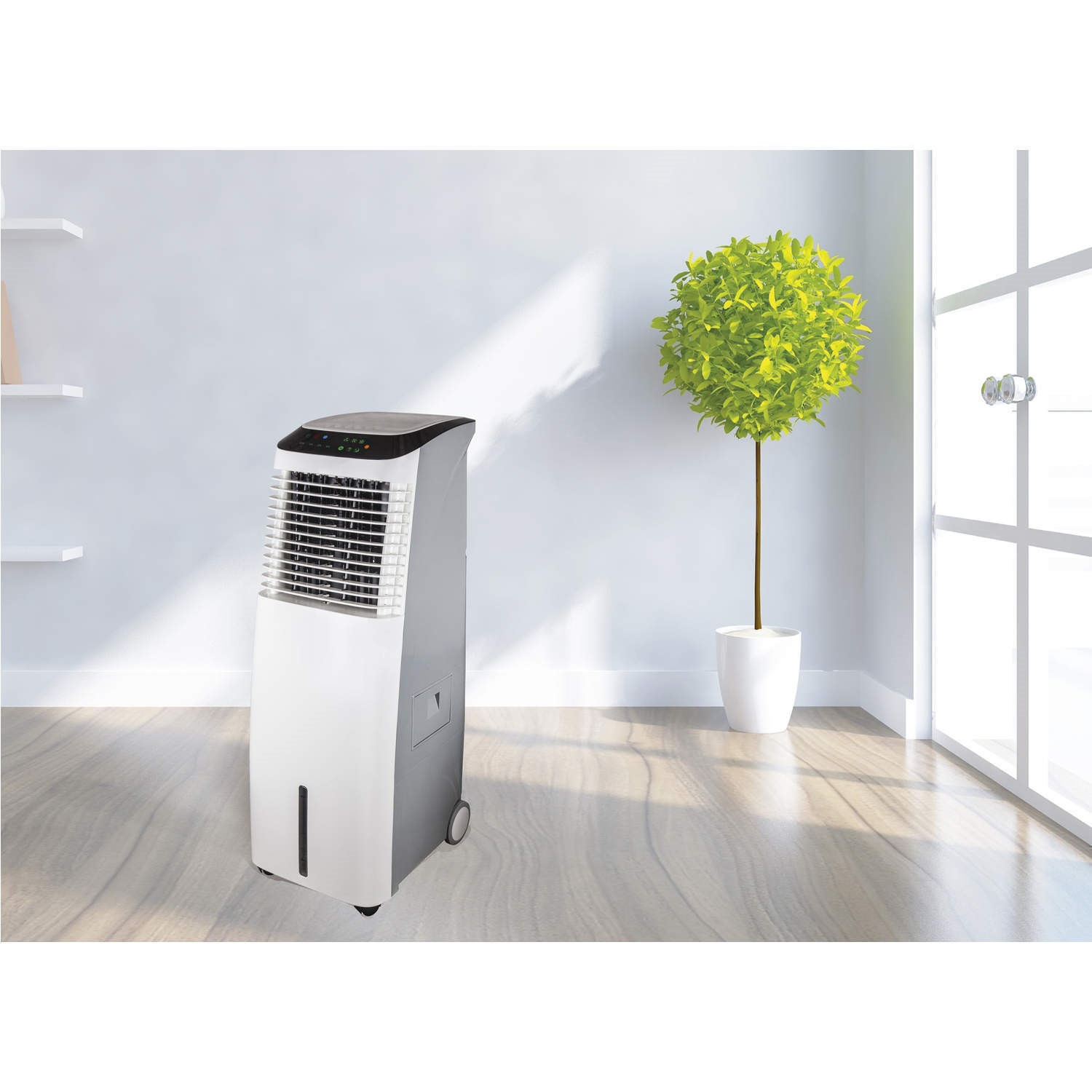 Buy GRADE A1 - As new but box opened - ElectriQ Slim30i 30L Evaporative Air Cooler and Air ...